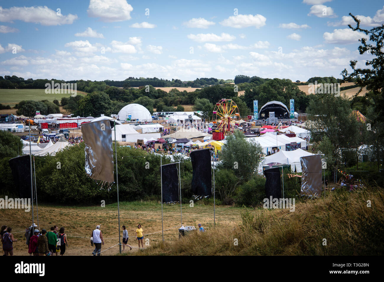 Standon calling crowd hi-res stock photography and images - Alamy