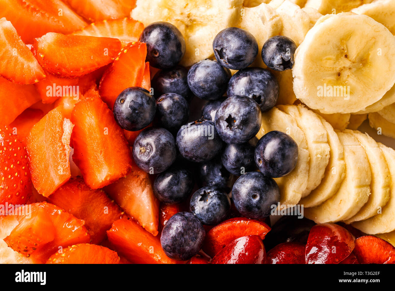 Mix fresh fruits and berries Stock Photo - Alamy
