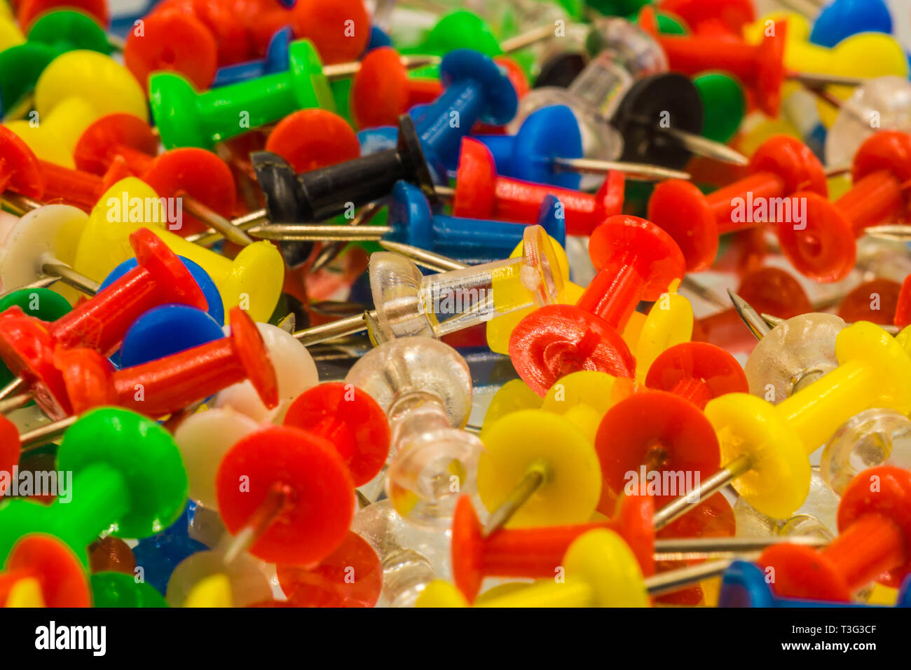 Colorful push pins Stock Photo - Alamy Colorful push pins Stock Photo - Alamy