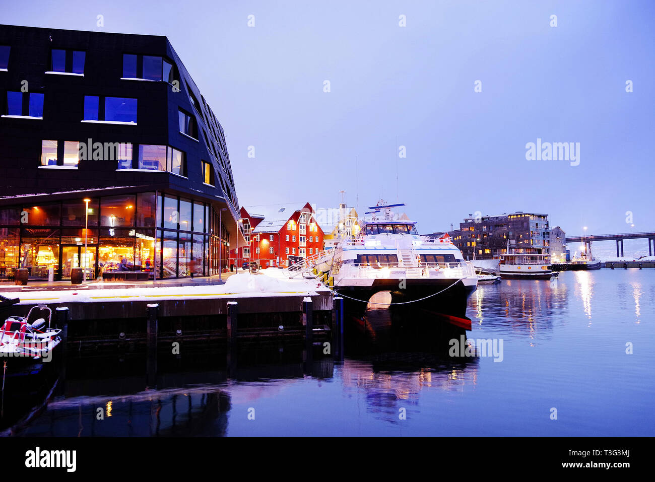 Aerial tromso hi-res stock photography and images - Alamy