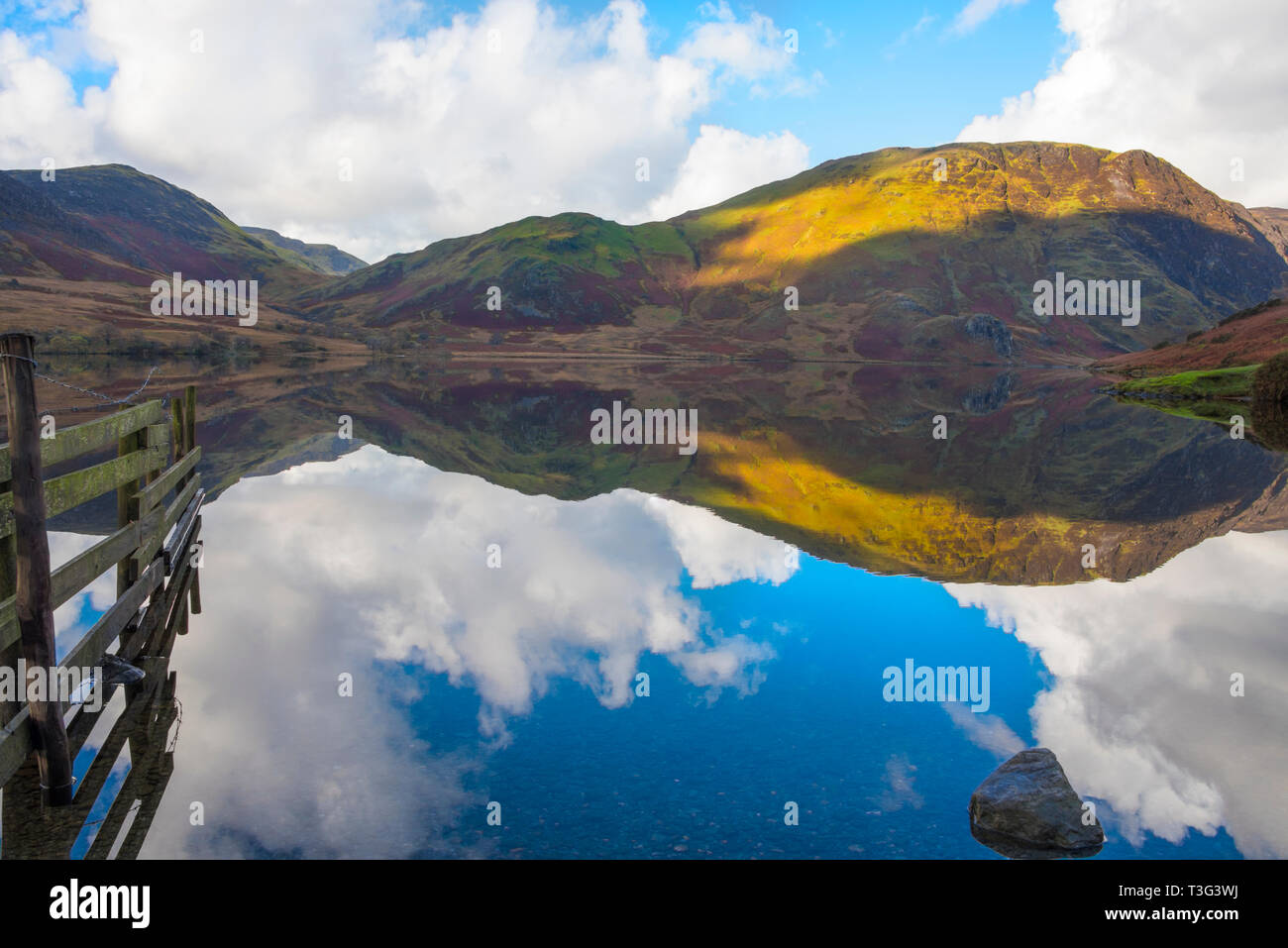 Crummock Water is located in the Lake District National Park in the ...