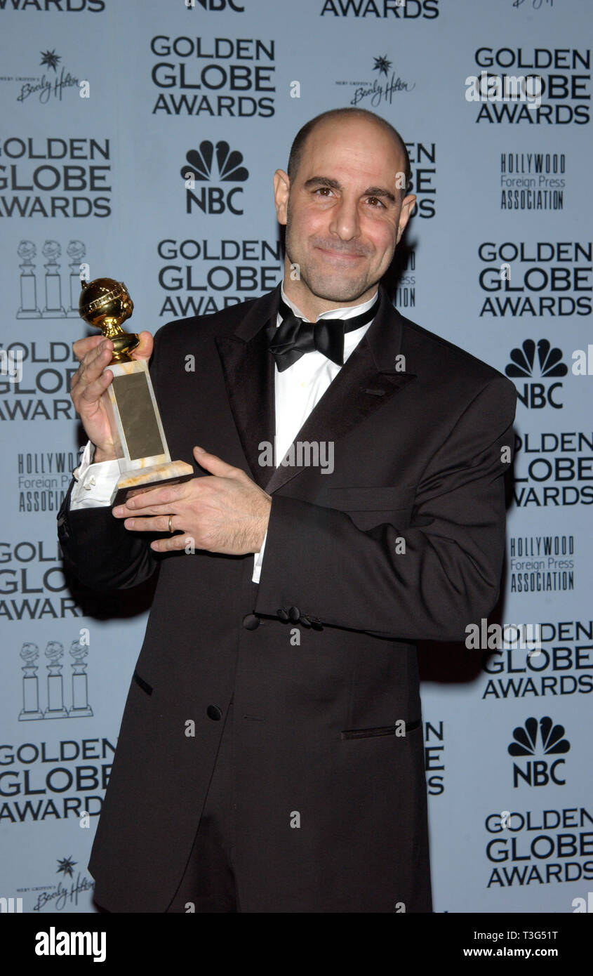LOS ANGELES, CA. January 20, 2002: Actor STANLEY TUCCI at the 59th ...