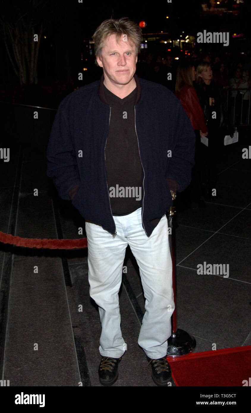 LOS ANGELES, CA. February 07, 2002: Actor GARY BUSEY at the Los Angeles ...