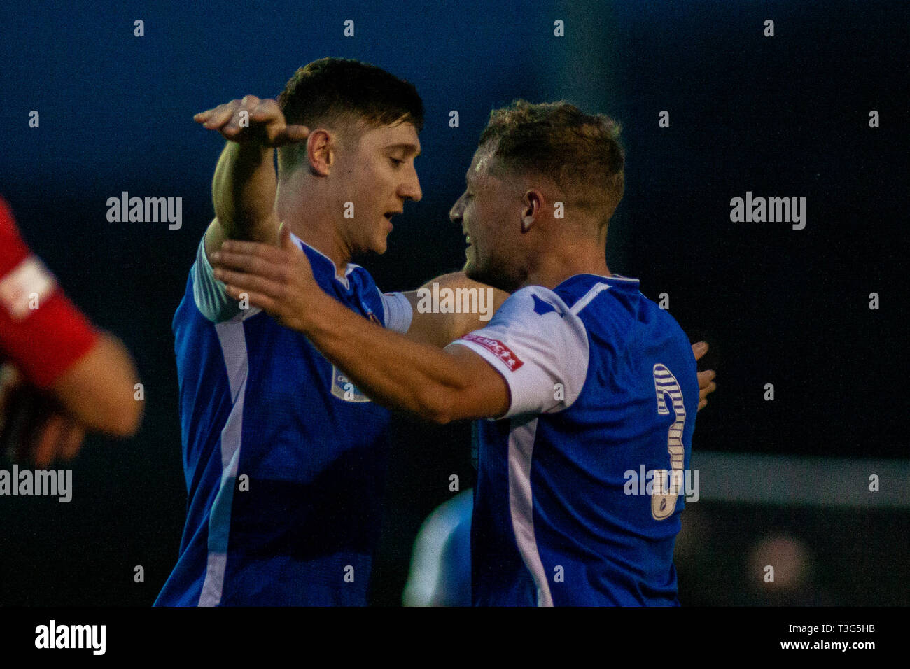 Cullen Kinsella of Penybont in action. Pen-y-Bont v Haverfordwest ...