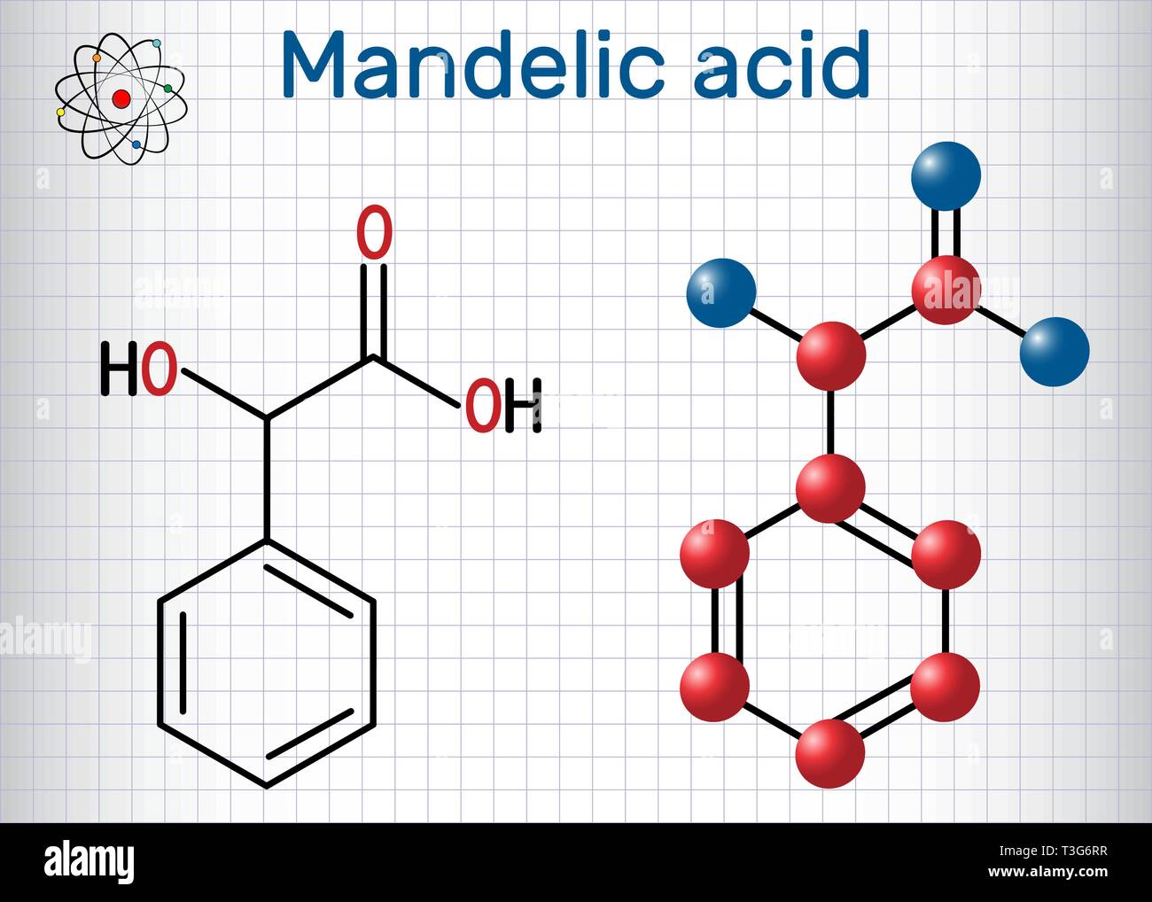Mandelic Acid Structure
