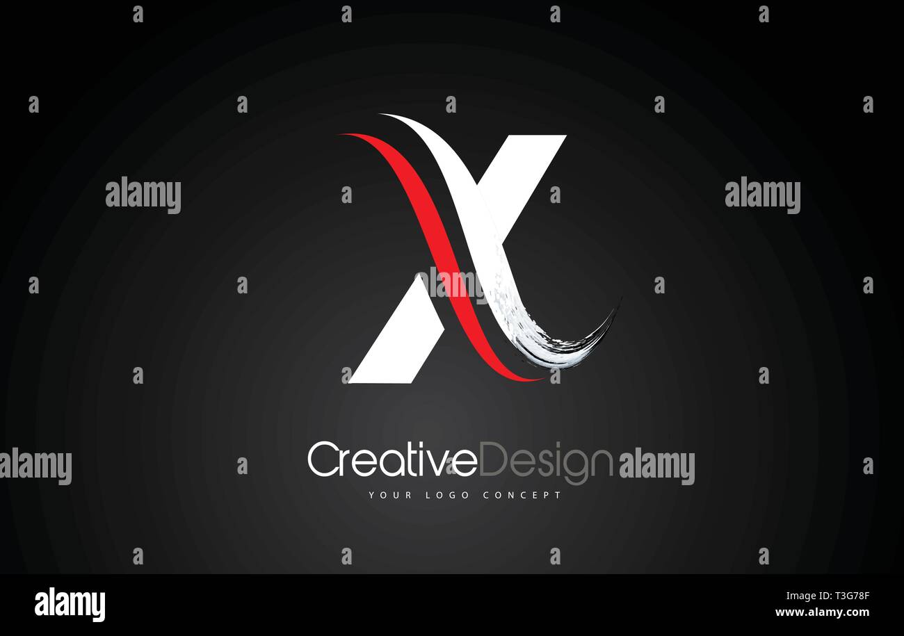 Red x paint Stock Vector Images - Alamy