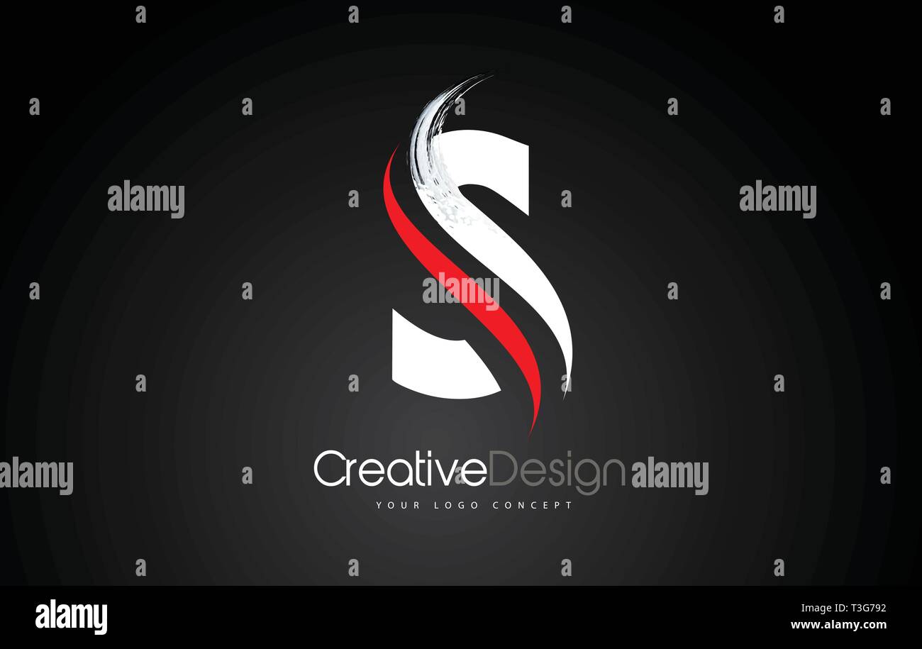 S letter design hi-res stock photography and images - Alamy