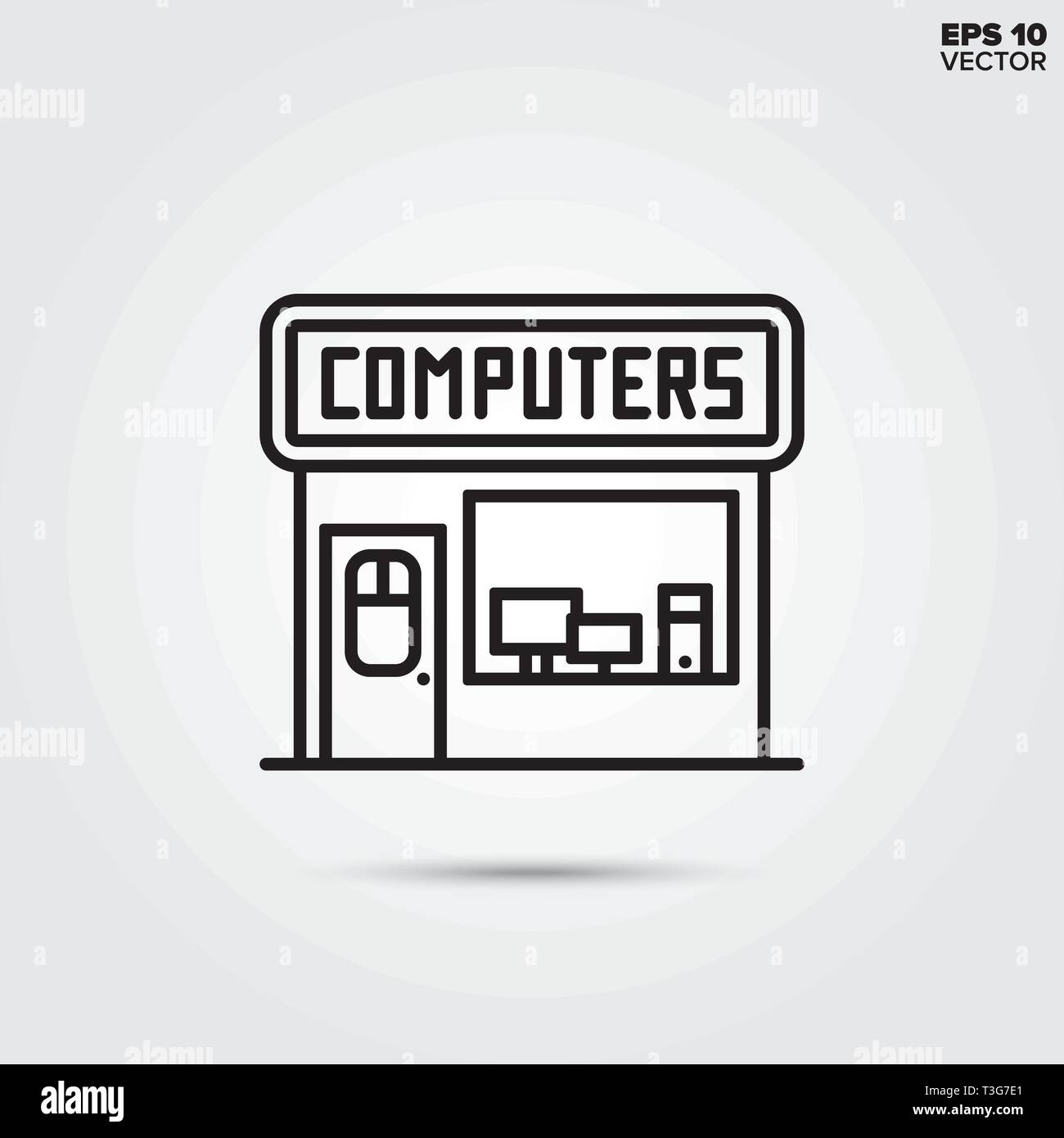 Computers vector vectors Stock Vector Images - Alamy