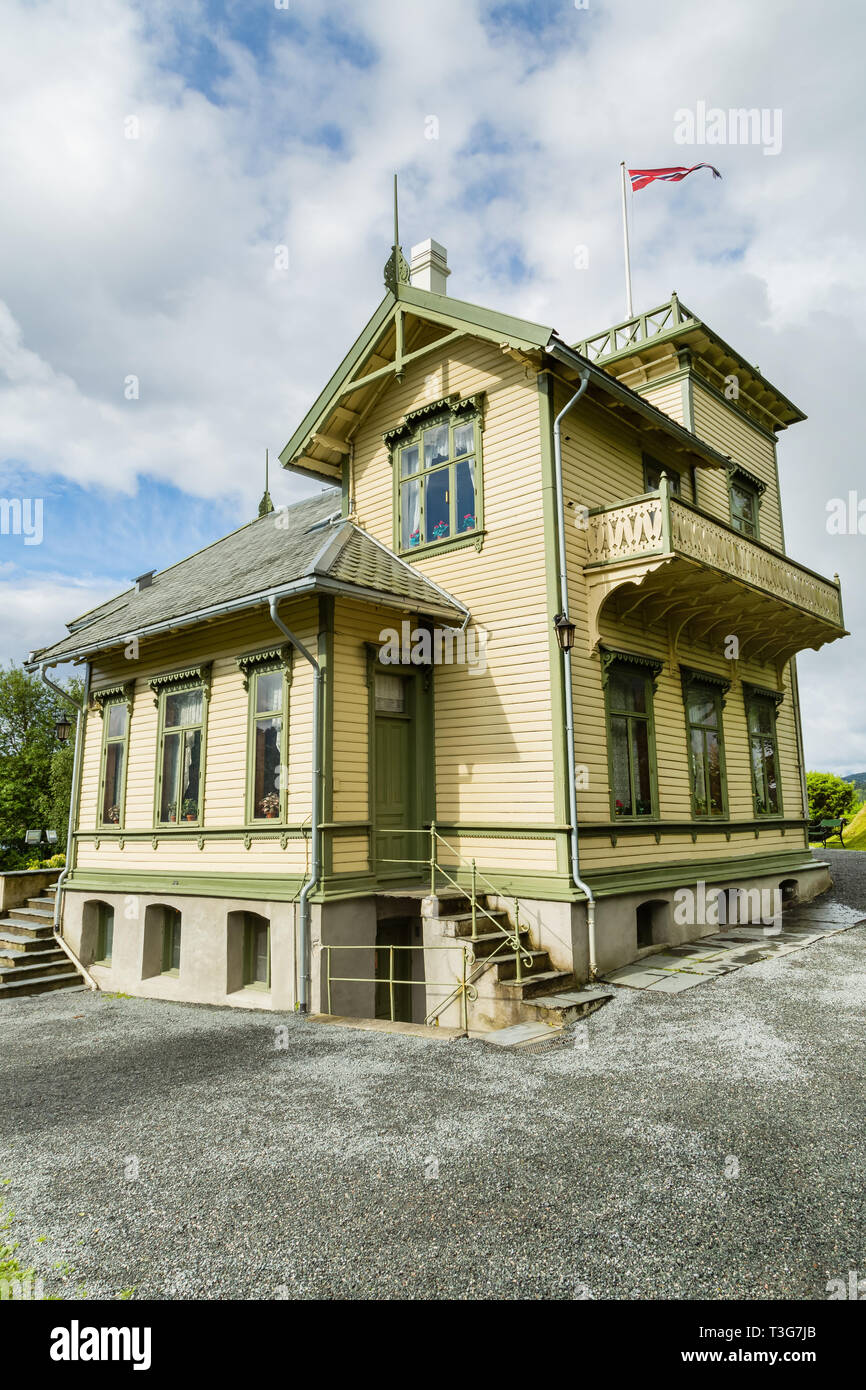 Edvard grieg house hi-res stock photography and images - Alamy