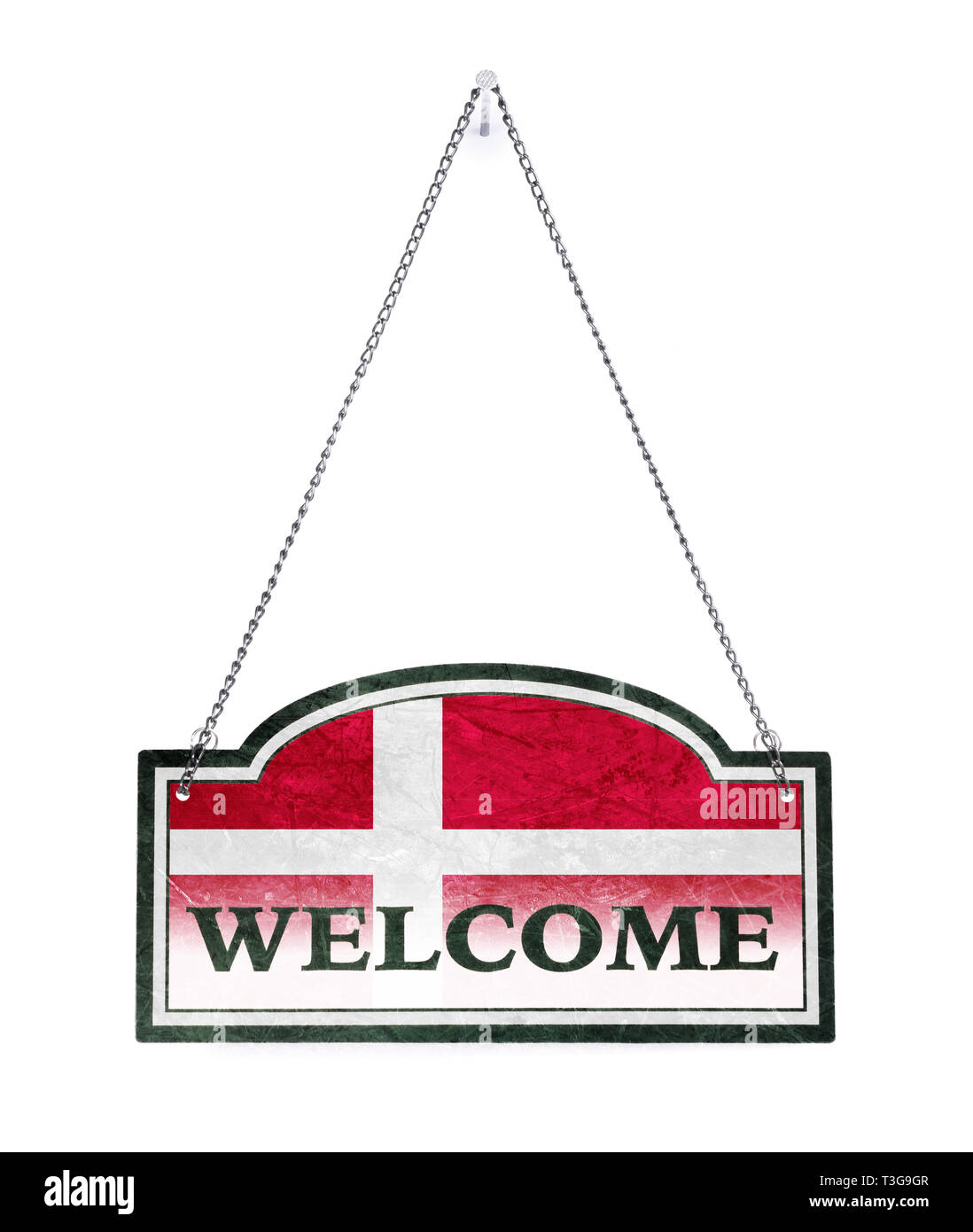 Welcome to denmark sign hi-res stock photography and images - Alamy