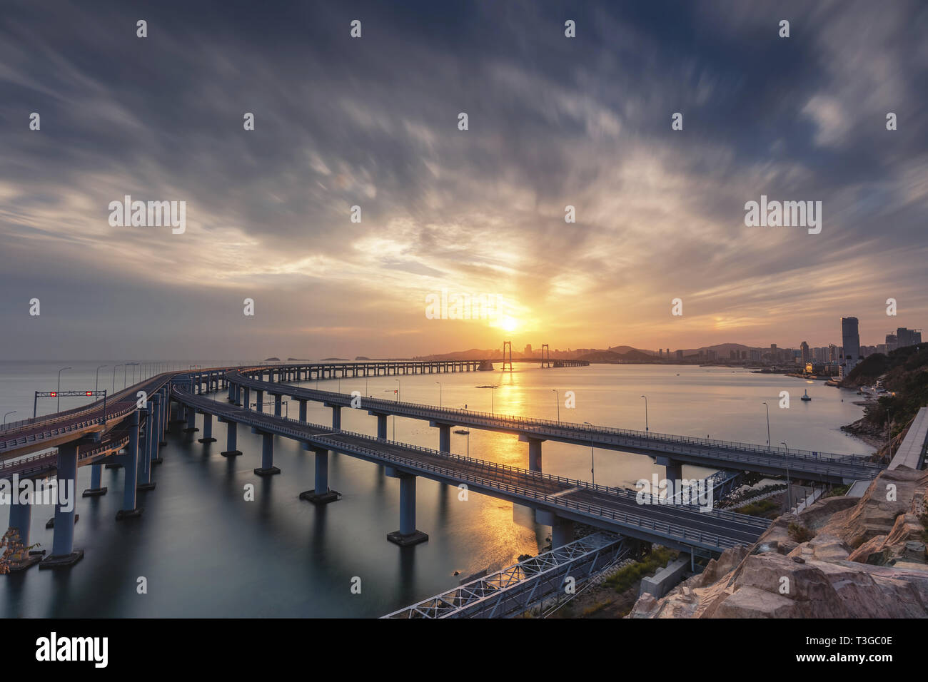 beauty of Dalian Stock Photo - Alamy