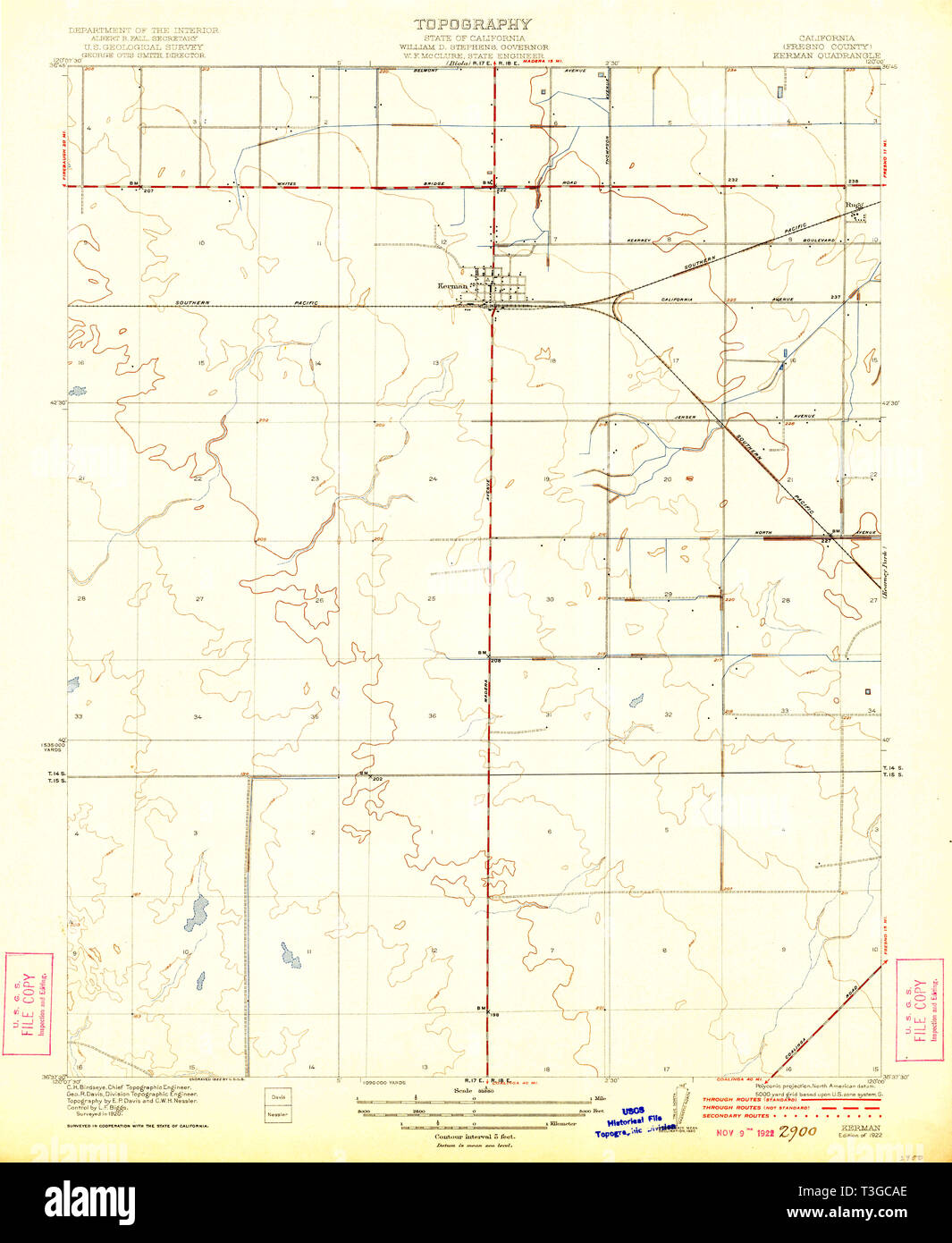 Map of kerman hi-res stock photography and images - Alamy