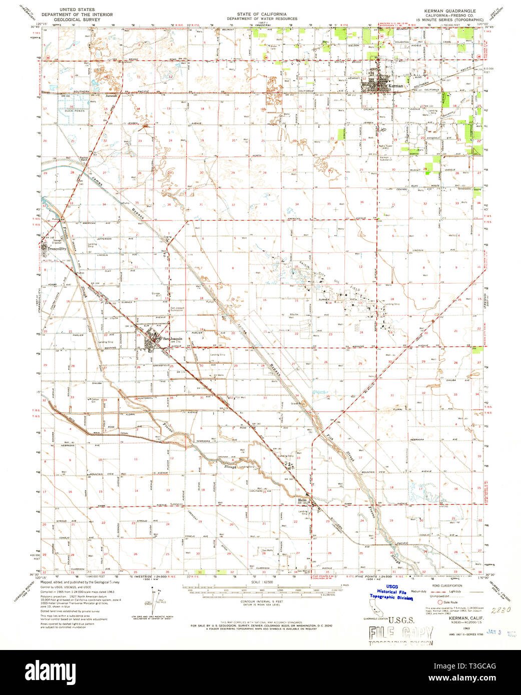 Map of kerman hi-res stock photography and images - Alamy