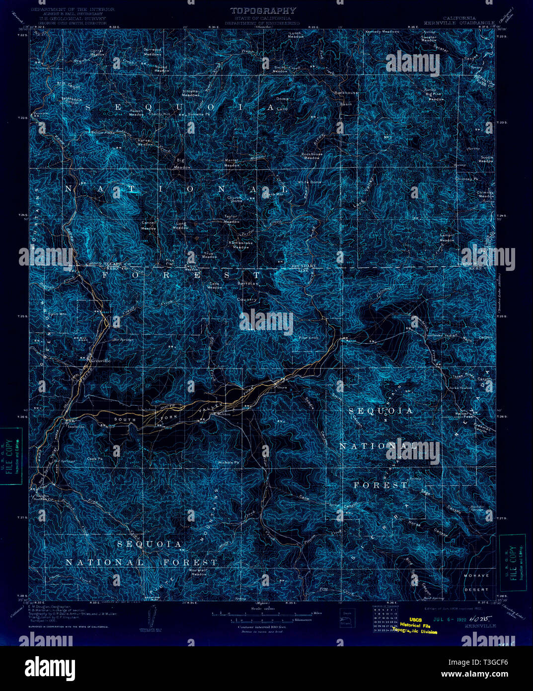 California map 1908 hi-res stock photography and images - Alamy