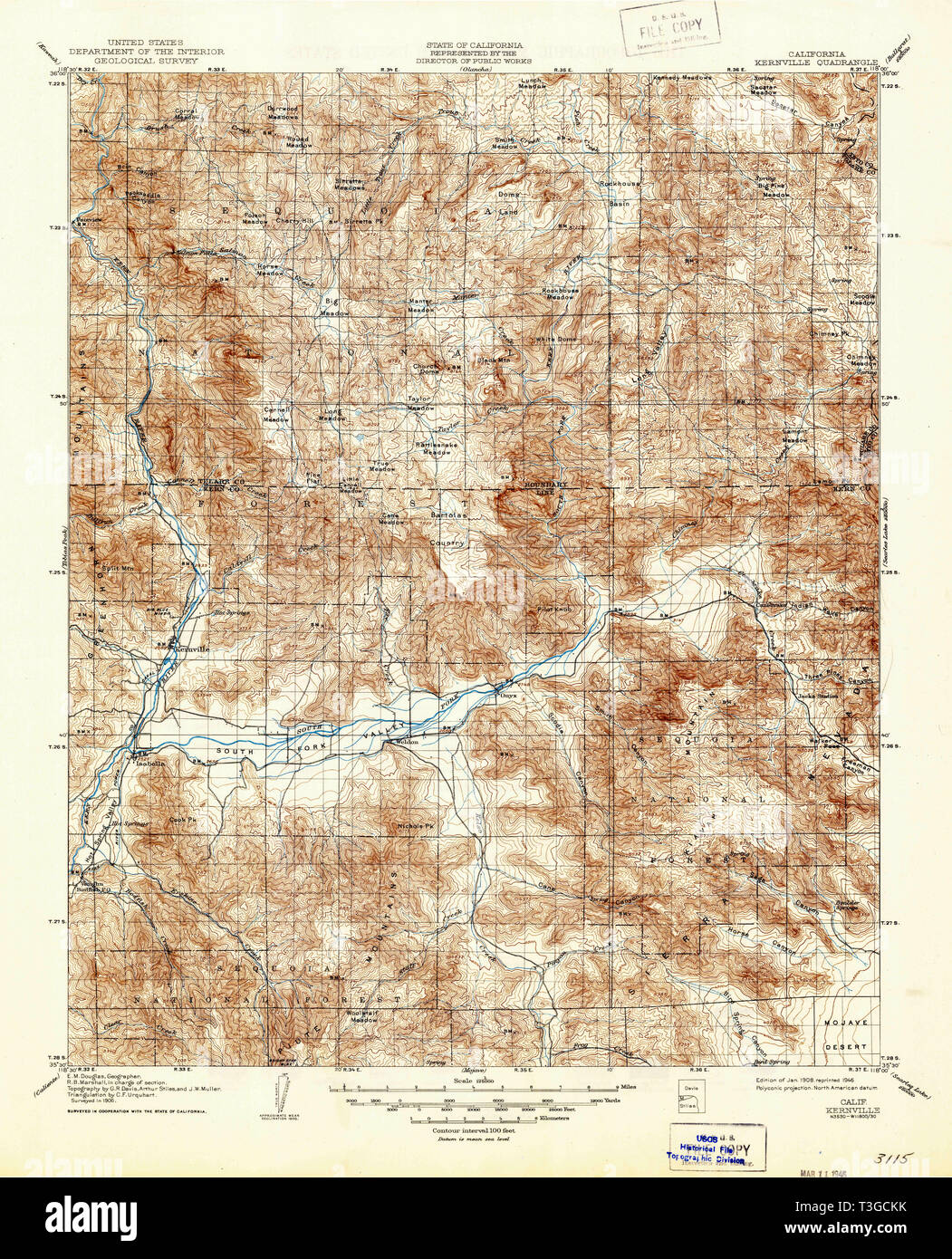 California map 1908 hi-res stock photography and images - Alamy