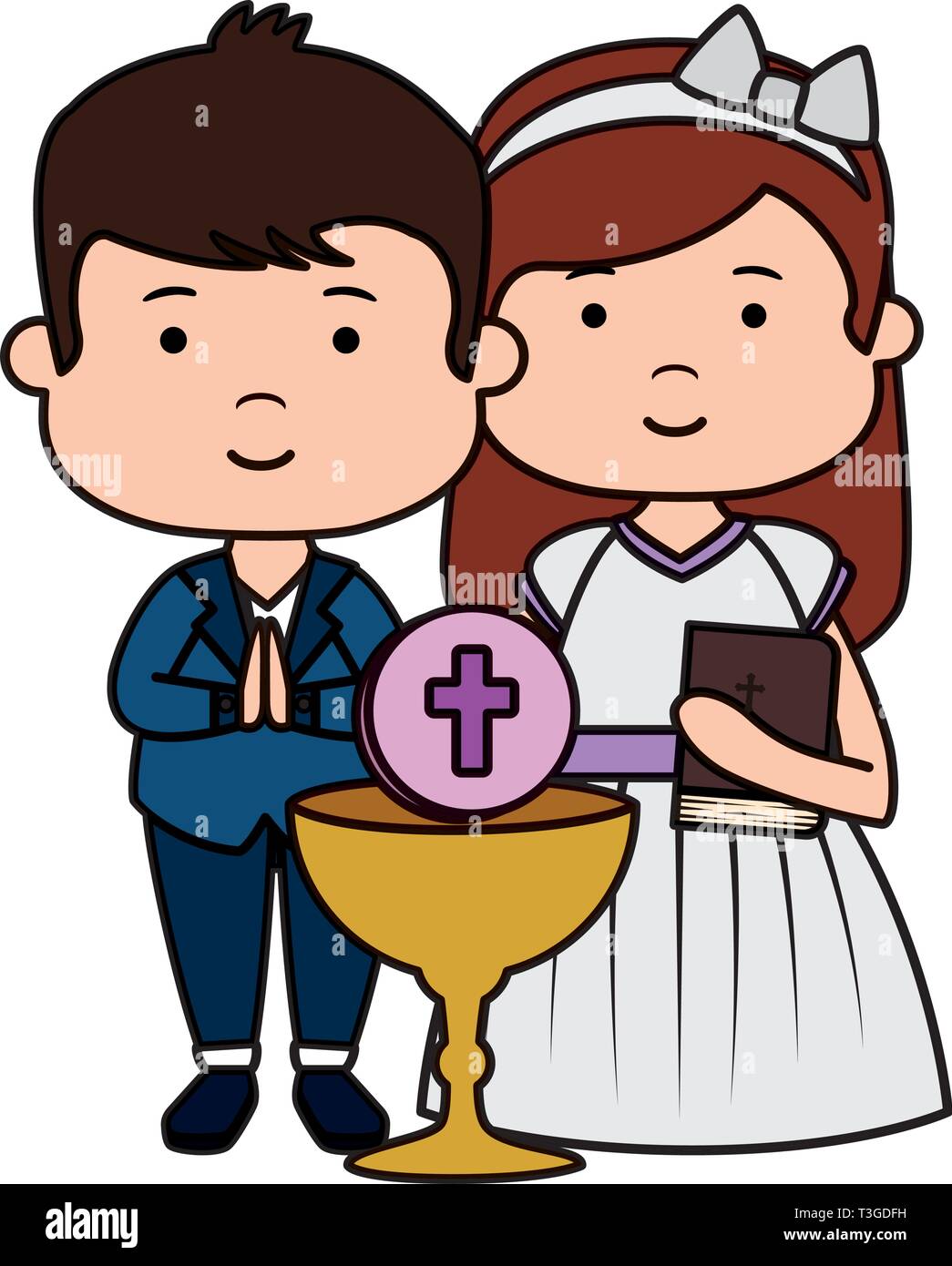 Biblia Primera Communion Clipart