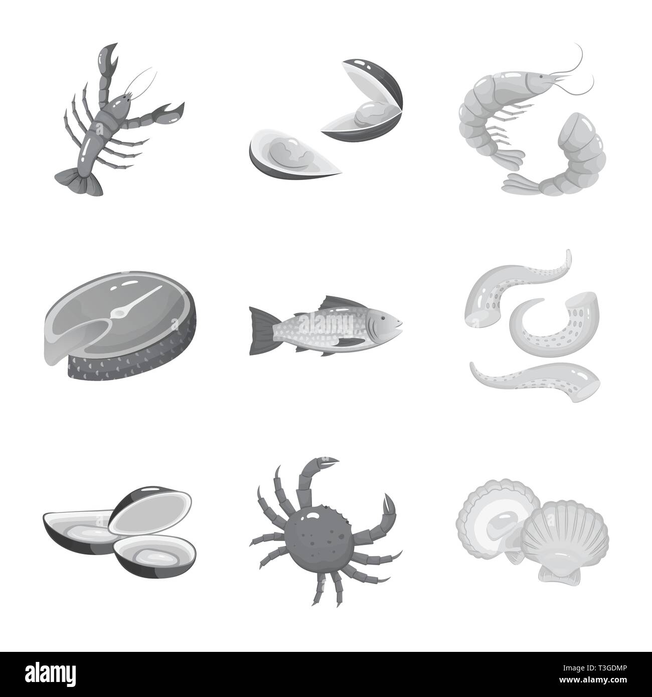 lobster,mussel,shrimp,salmon,octopus,crab,jellyfish,crayfish,jelly ...