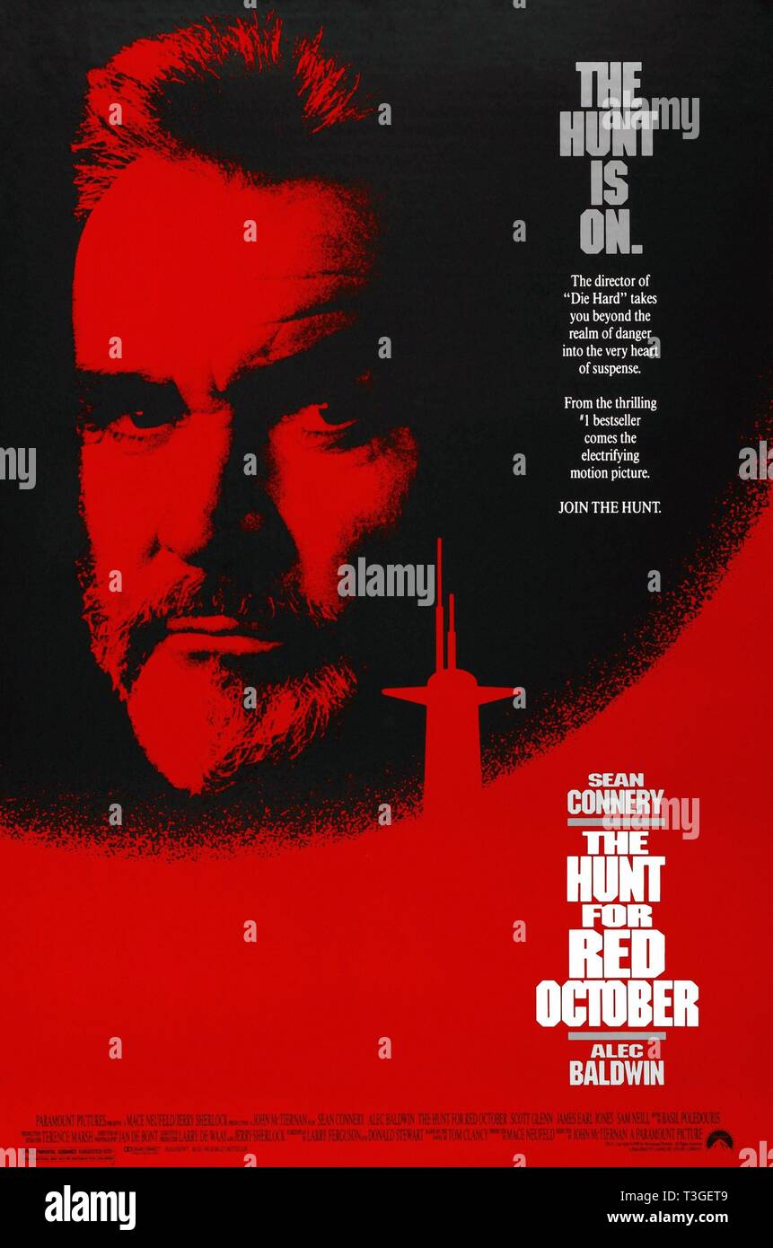 Sean connery the hunt for red october hi-res stock photography and ...