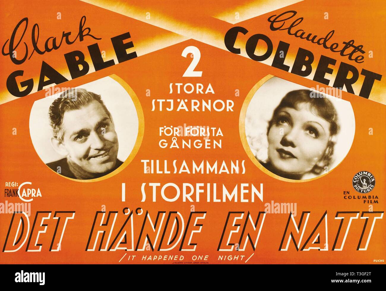 It Happened One Night Year : 1934 - USA Director : Frank Capra Clark ...