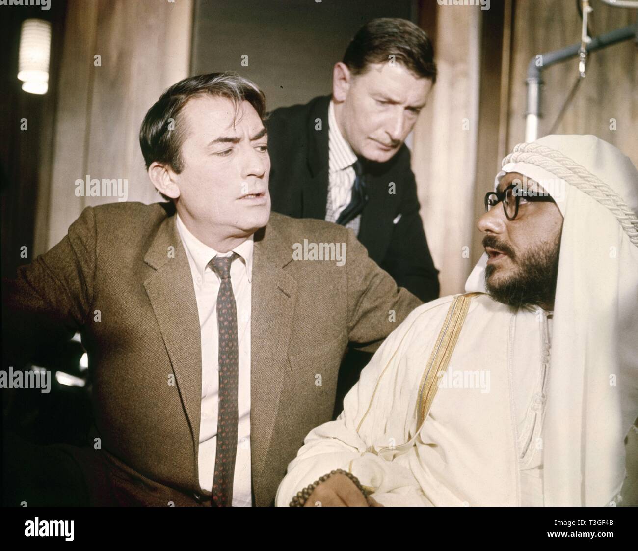 Arabesque Year : 1966 USA Director : Stanley Donen Gregory Peck, Duncan ...