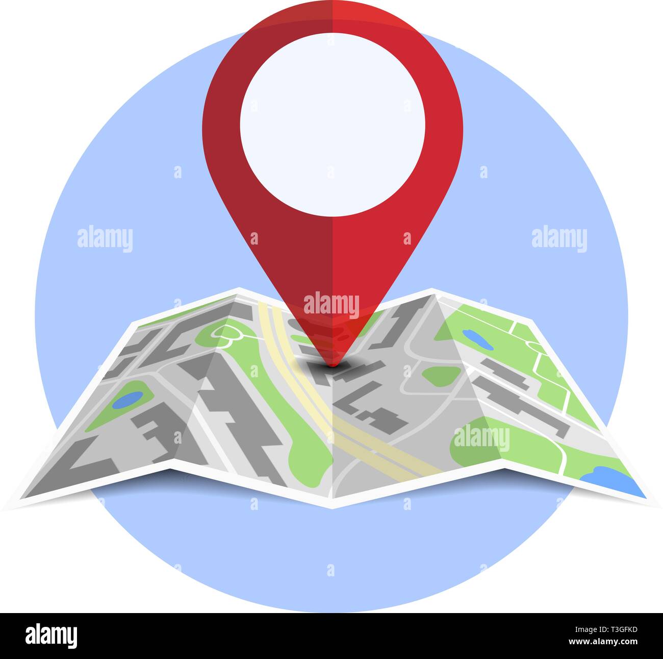 Locatioin marker Stock Vector Images - Alamy