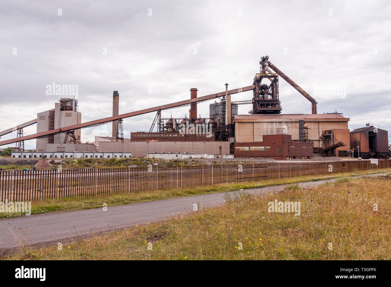Former SSI blast furnace at Redcar,England,UK Stock Photo - Alamy