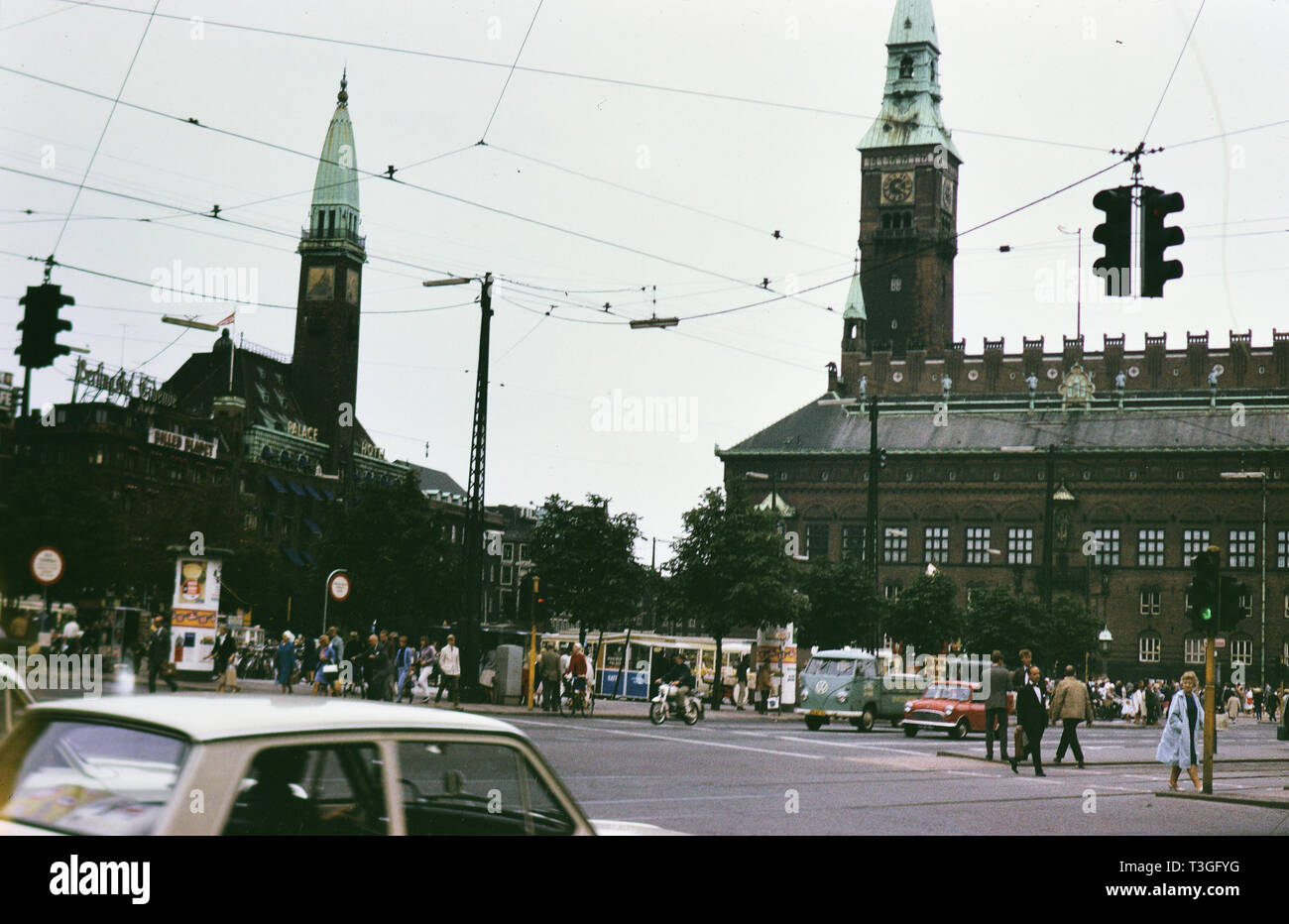 1960s copenhagen street scene hi-res stock photography and images - Alamy