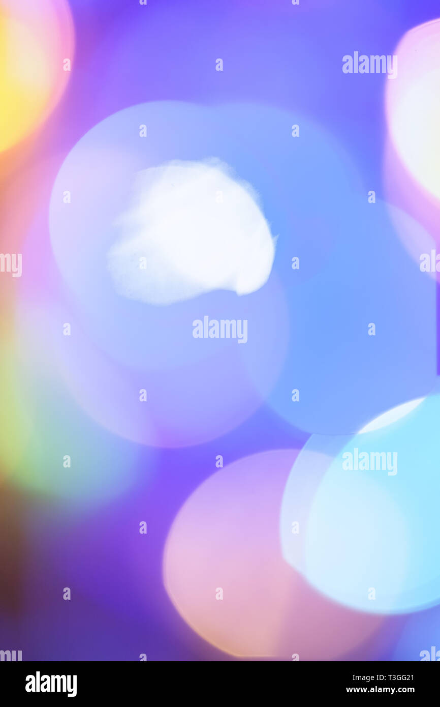 Colourful lights bokeh - abstract background, defocused overlay, bright ...