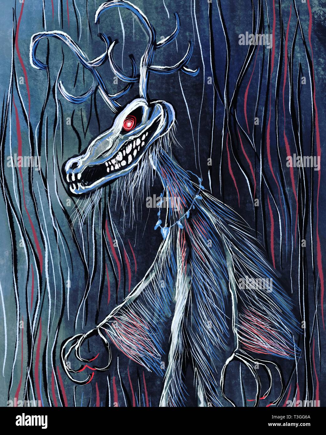 Wendigo hi-res stock photography and images - Alamy