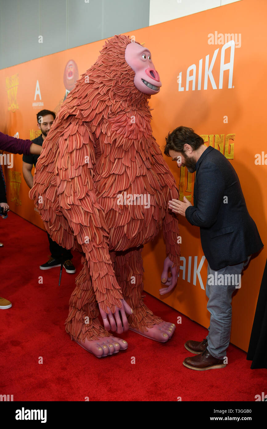 Zach Galifianakis- 'Missing Link' film premiere, Arrivals, New York ...