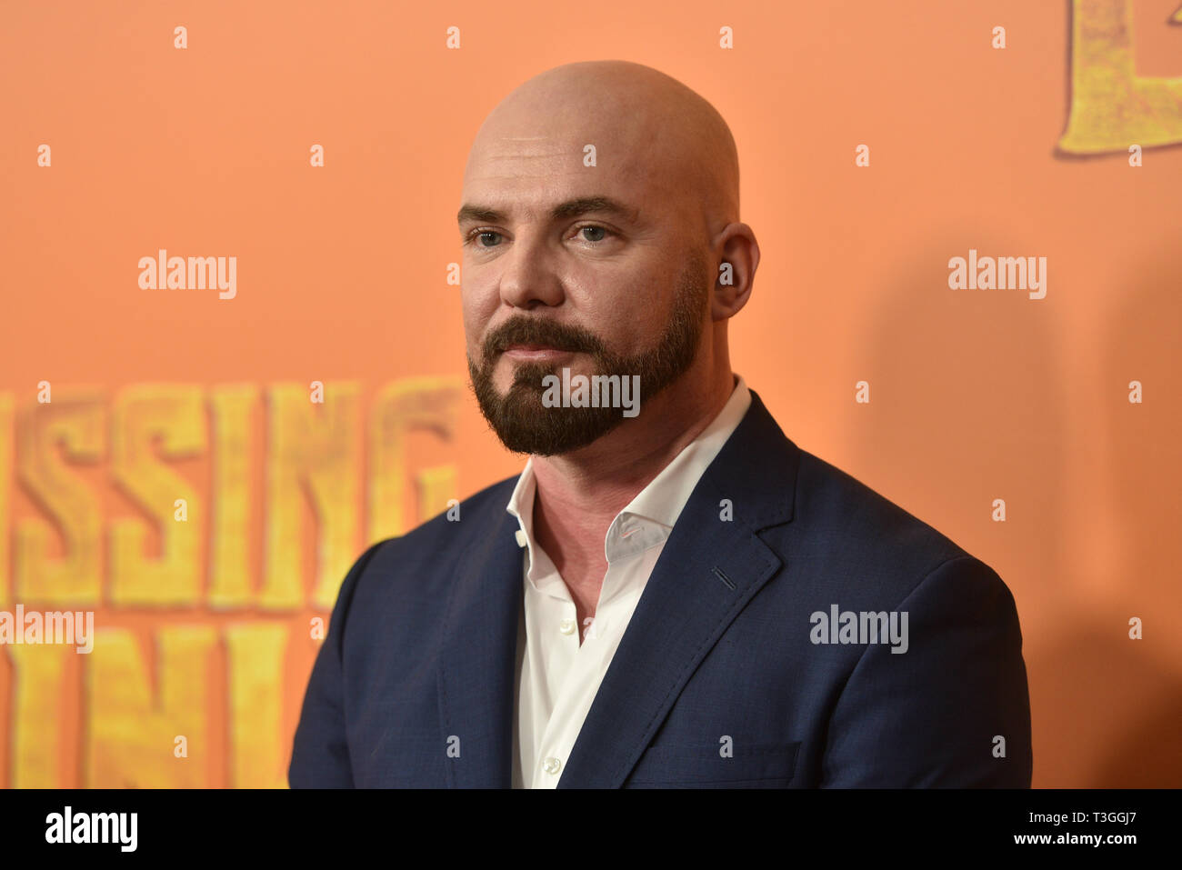 Chris Butler- 'Missing Link' film premiere, Arrivals, New York, USA ...