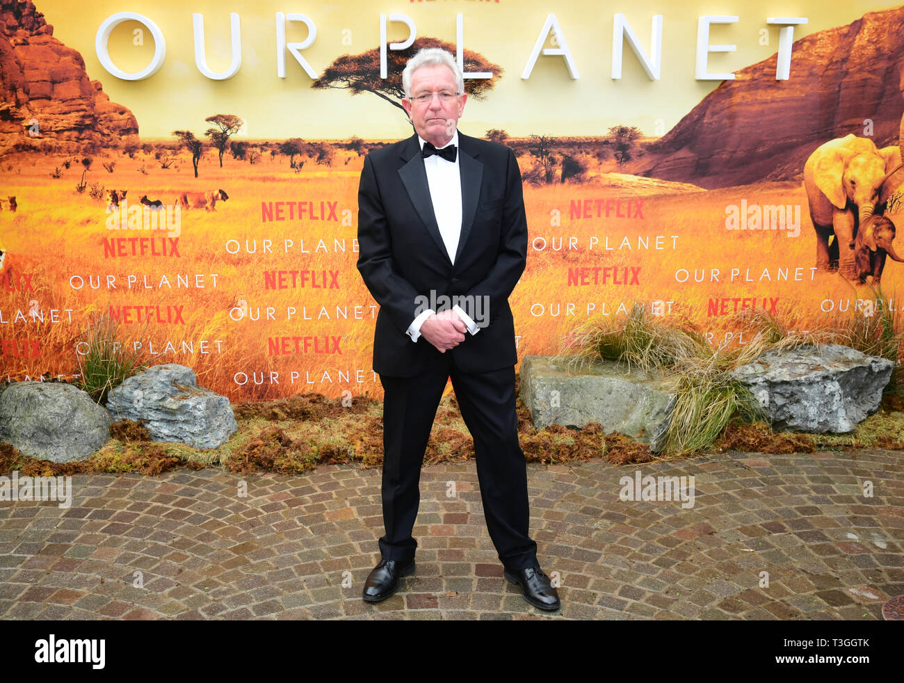 Keith Scholey attending the global premiere of Netflix's Our Planet ...