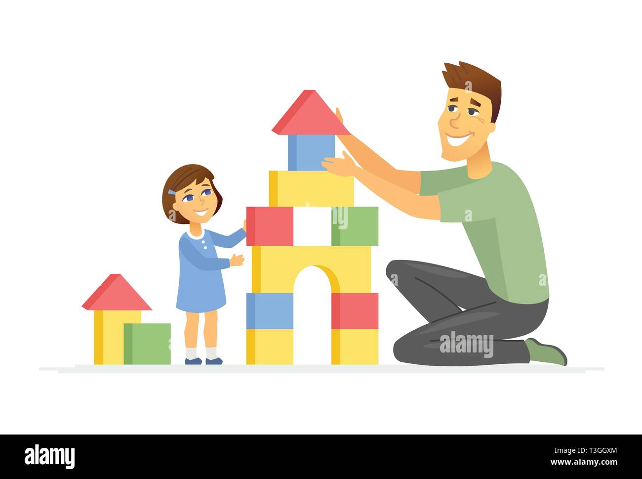 Nurse parent illustration hi-res stock photography and images - Alamy