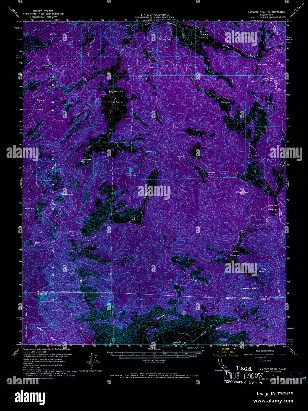 Lamont map hi-res stock photography and images - Alamy