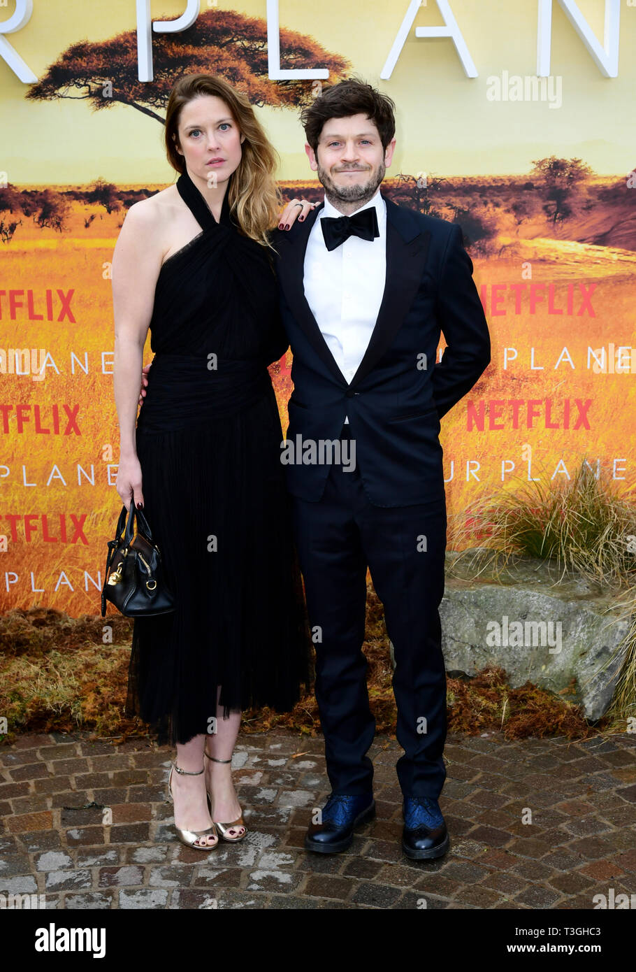 Zoe Grisedale and Iwan Rheon attending the global premiere of Netflix's ...
