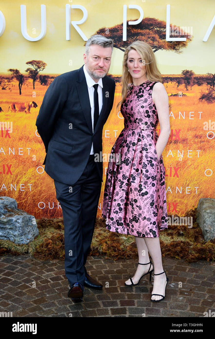 Charlie Brooker and Annabel Jones attending the global premiere of ...