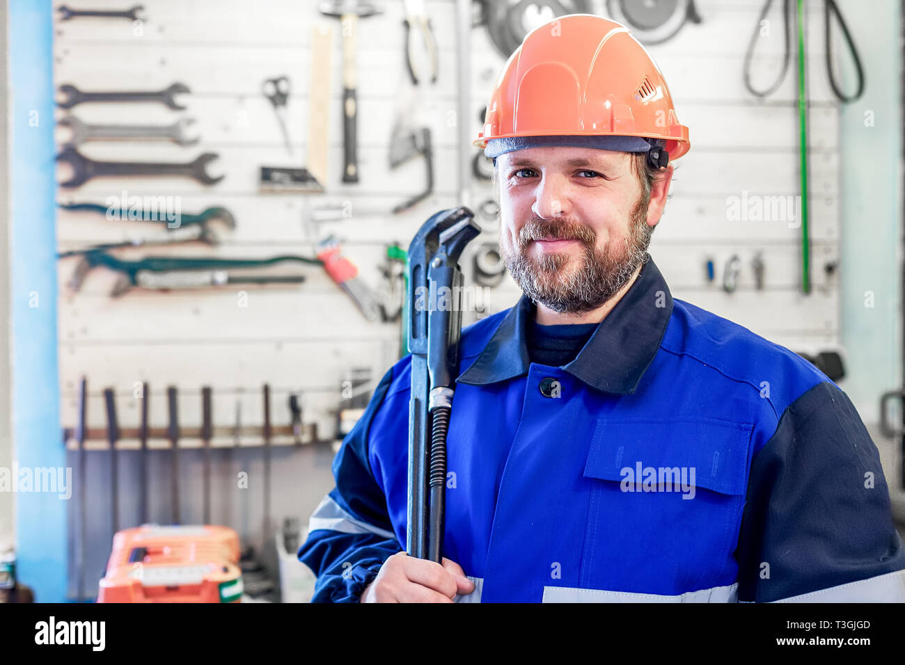 Big mustache man hi-res stock photography and images - Alamy