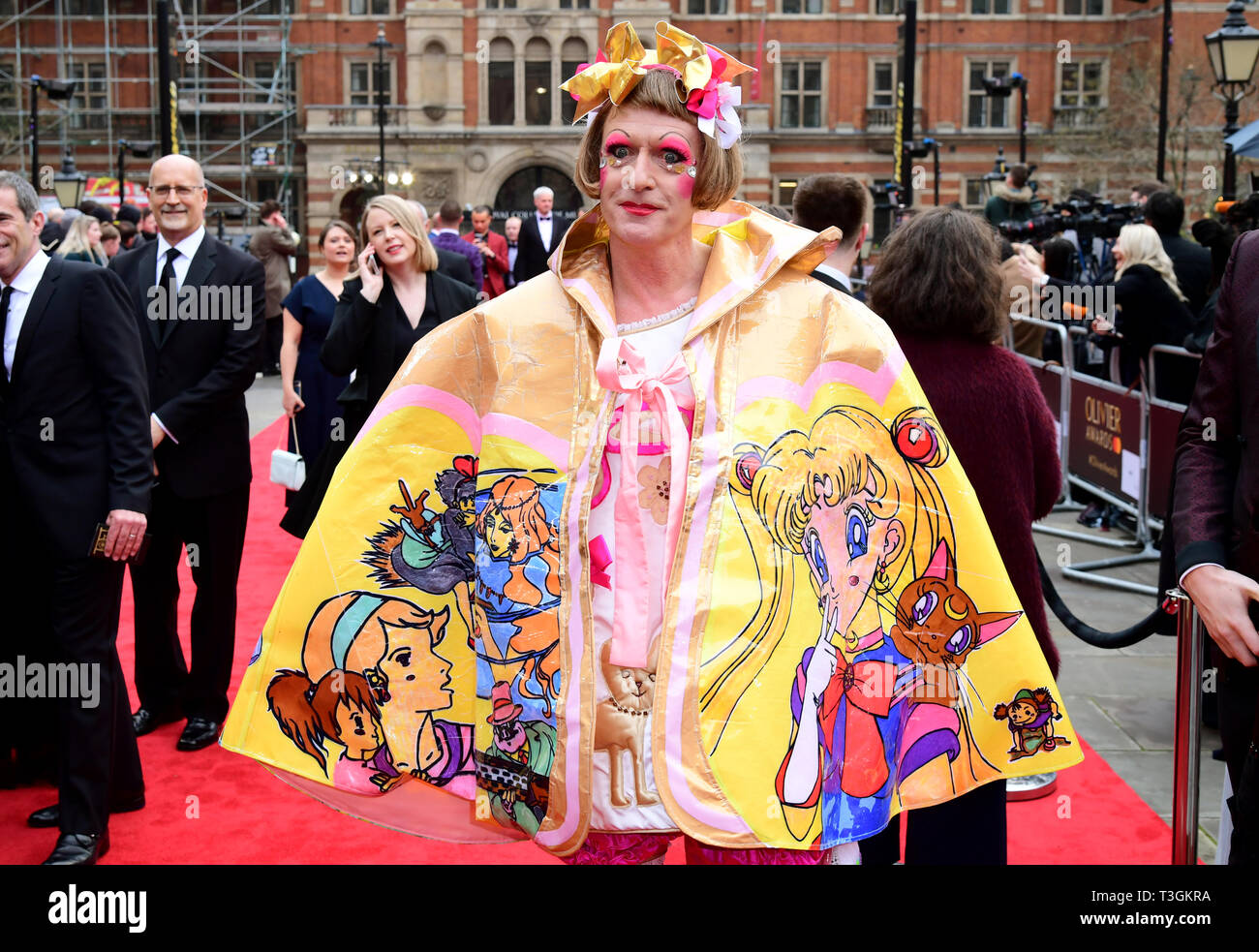 Grayson Perry attending the Laurence Olivier Awards, Royal Albert Hall ...