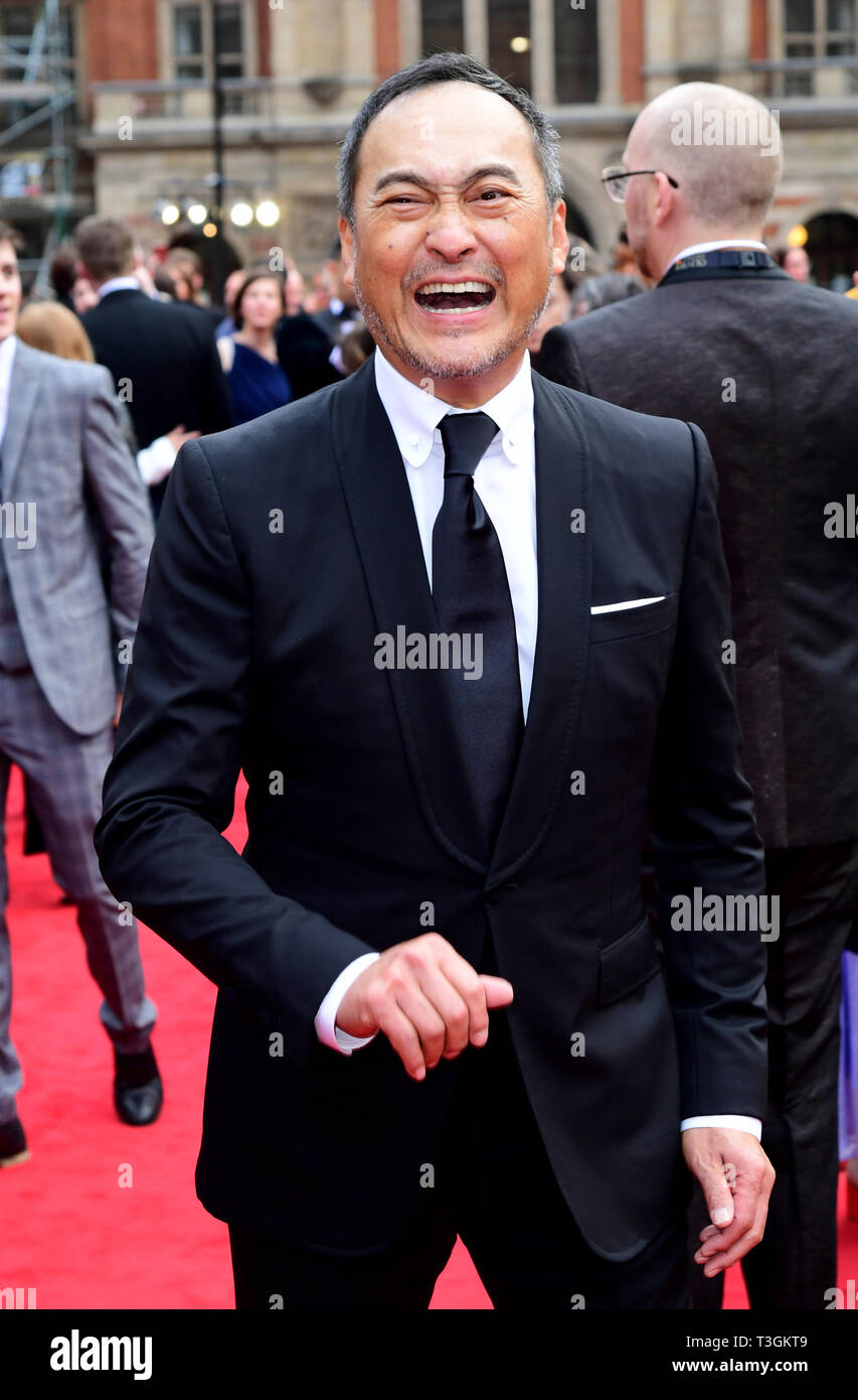 Ken Watanabe attending the Laurence Olivier Awards, Royal Albert Hall ...