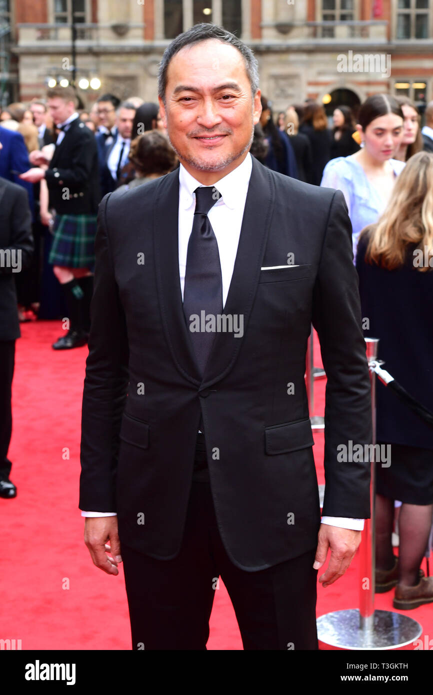 Ken Watanabe attending the Laurence Olivier Awards, Royal Albert Hall ...
