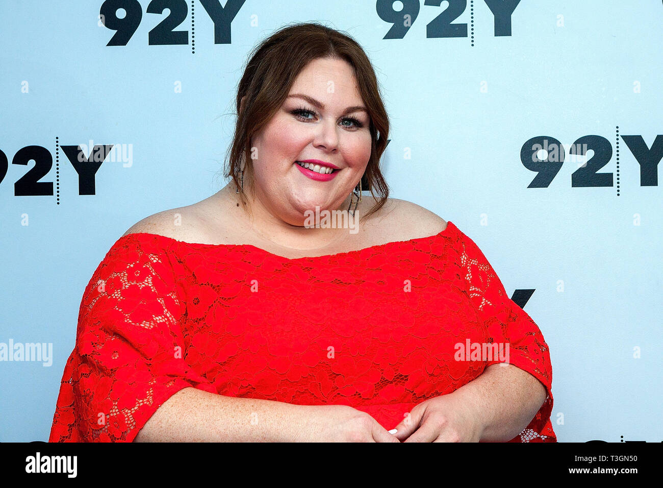 New York, USA. 08 Apr, 2019. Chrissy Metz at an intimate and candid ...