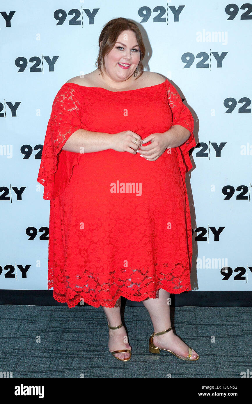 New York, USA. 08 Apr, 2019. Chrissy Metz at an intimate and candid ...