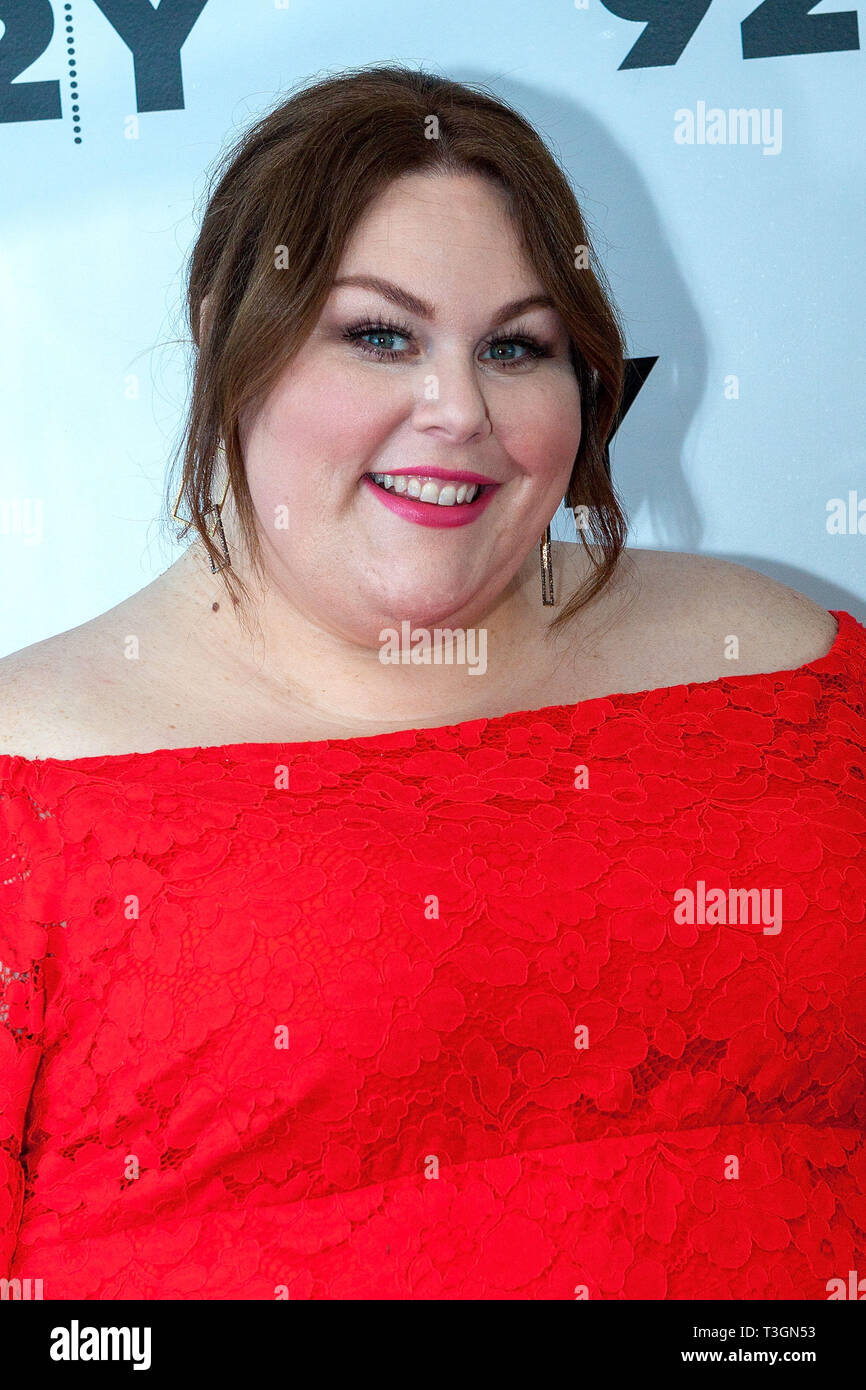 New York, USA. 08 Apr, 2019. Chrissy Metz at an intimate and candid ...