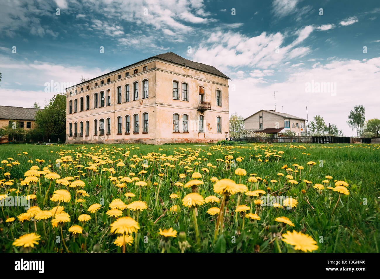 Chachersk, Gomel Region, Belarus. Palace Of Chernyshevy-Kruglikovy With ...