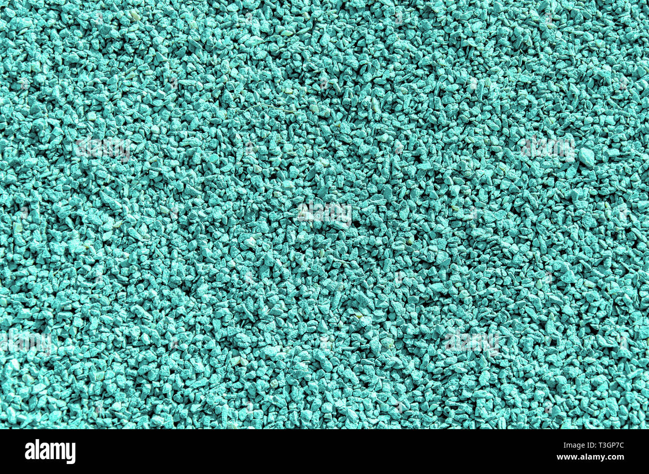 Fine grained gravel, green Stock Photo - Alamy