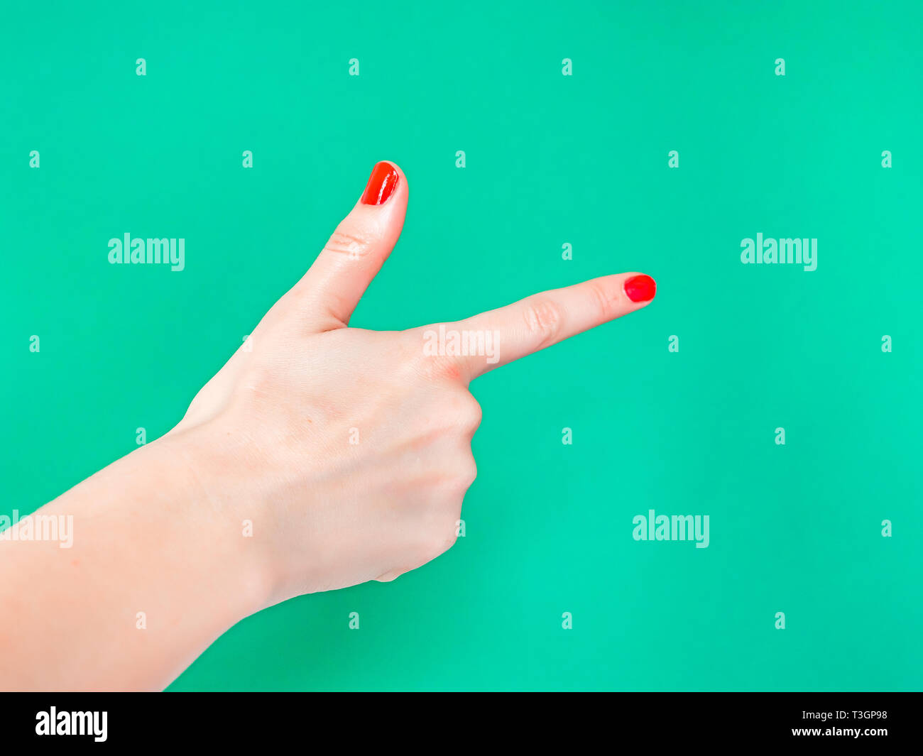 The Finger Gun Hand Sign. Is used as a way to say Yup with your hands ...