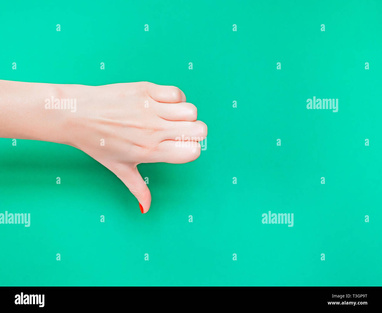 TThe Thumbs Down No-like Hand Sign. Used when when just don t approve ...