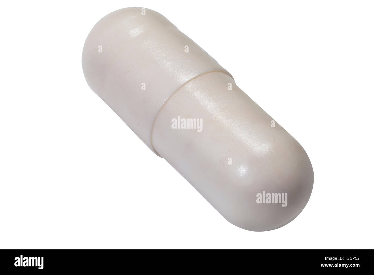 Extreme macro shot of a pill capsule showing the structure of the ...