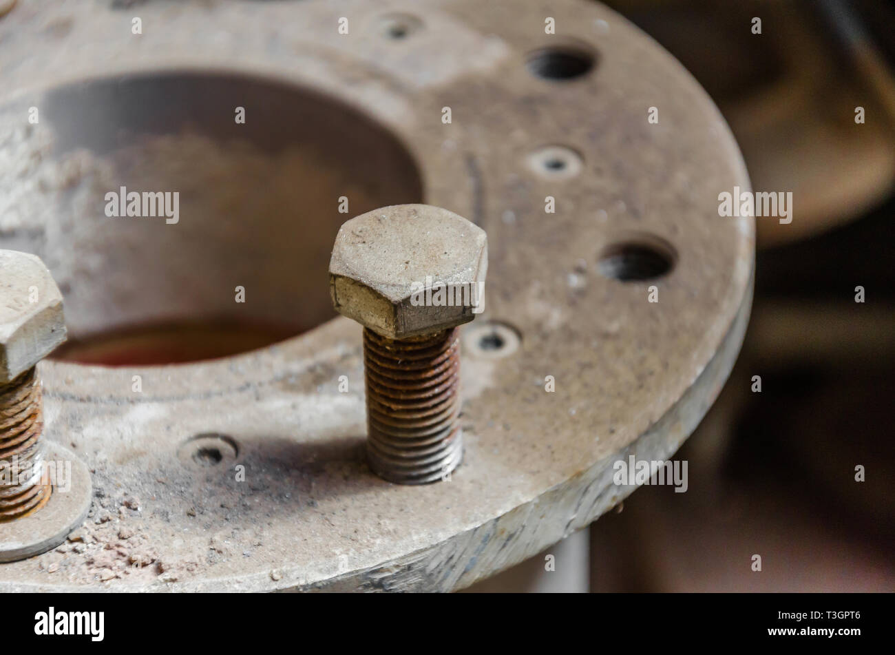 Scrap metal bolt pipe hi-res stock photography and images - Alamy