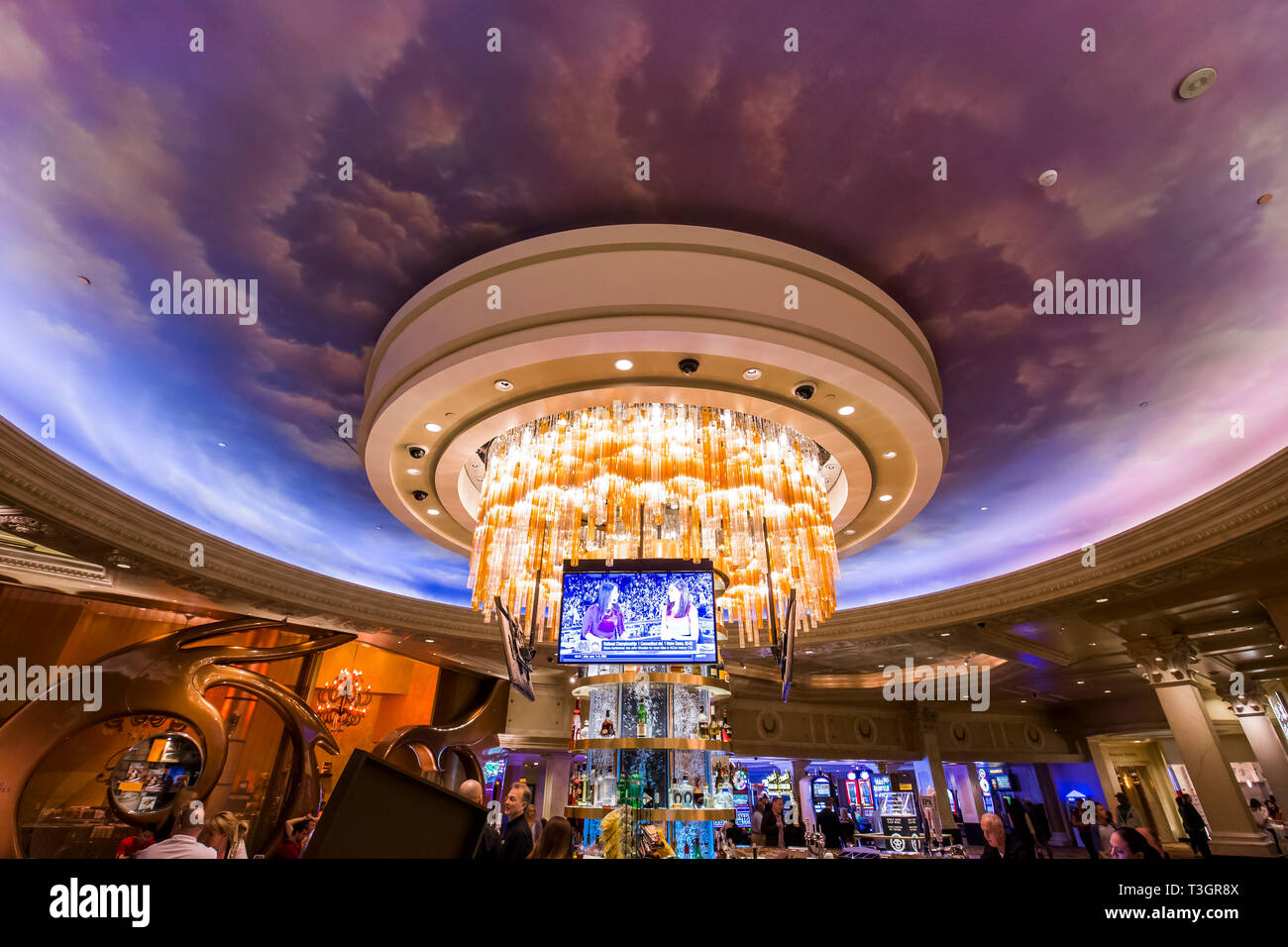 las vegas, united states, april 06, 2015 : interiors and details of the ...